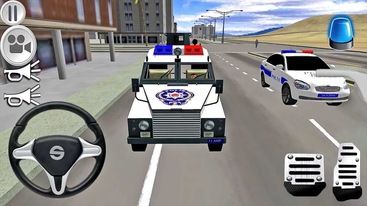 SWAT Police Armored Escort Truck Driving - Police Officer Sim - Android ...