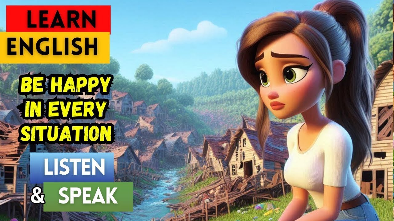 Be Happy In Every Situation |Learn English through Stories|Improve your ...