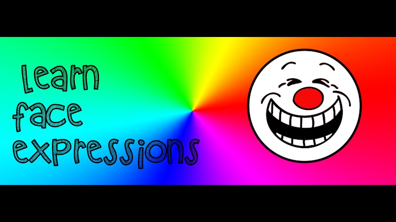 Flash card animation: FACIAL EXPRESSION for kids - YouTube