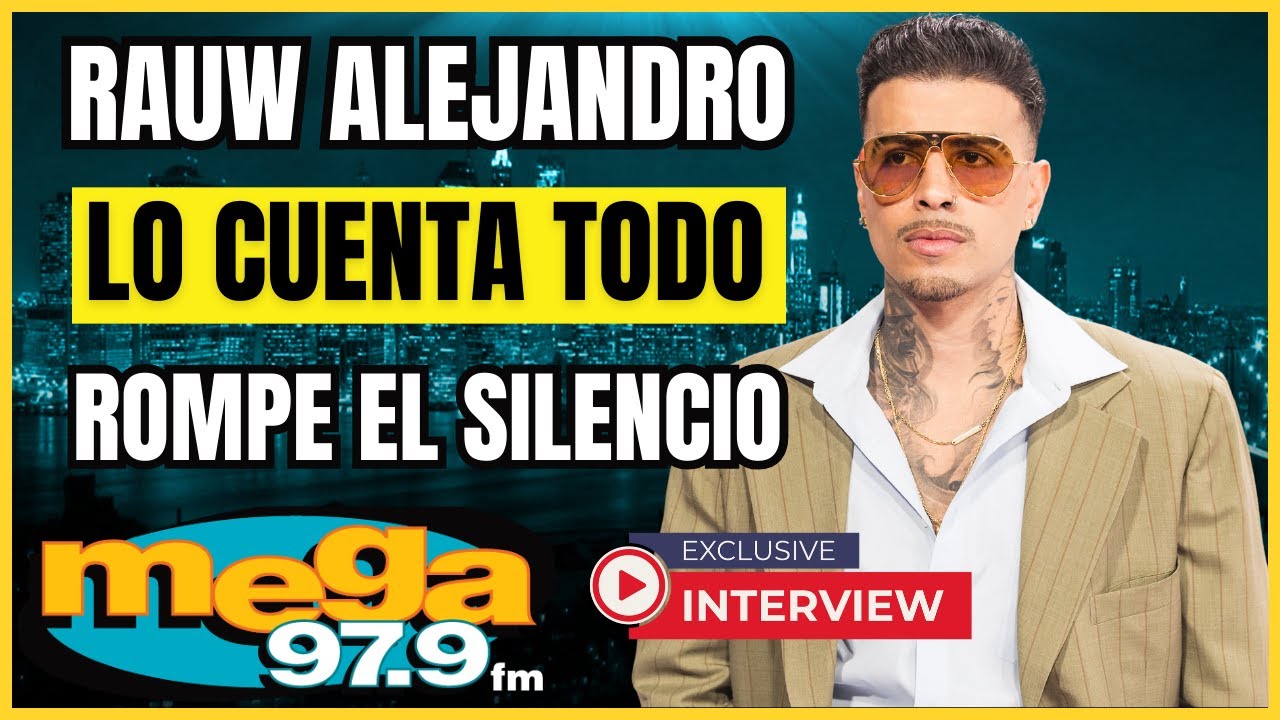 Rauw Alejandro En Exclusiva Nos Cuenta Todo - YouTube Music