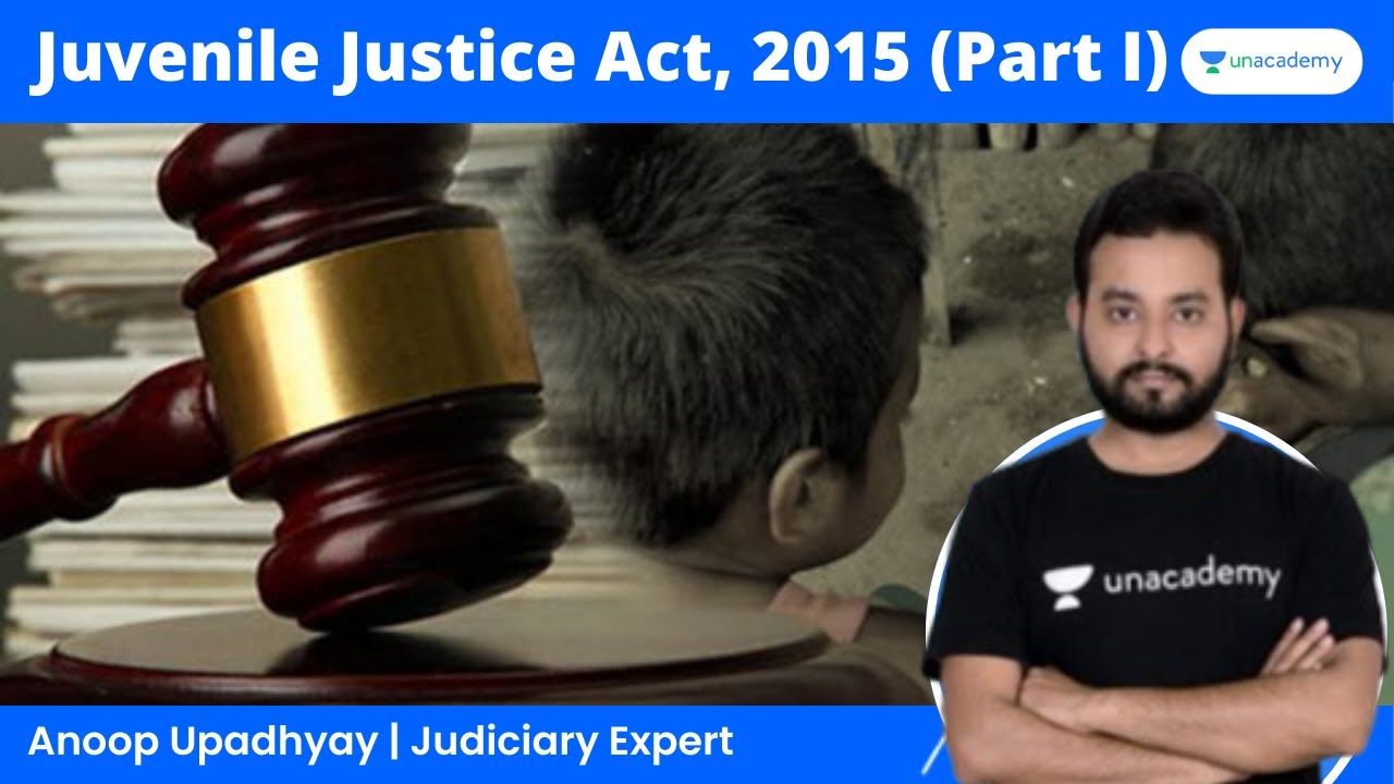 🔴LIVE Juvenile Justice Act, 2015 | Anoop Upadhyay | Linking Laws - YouTube