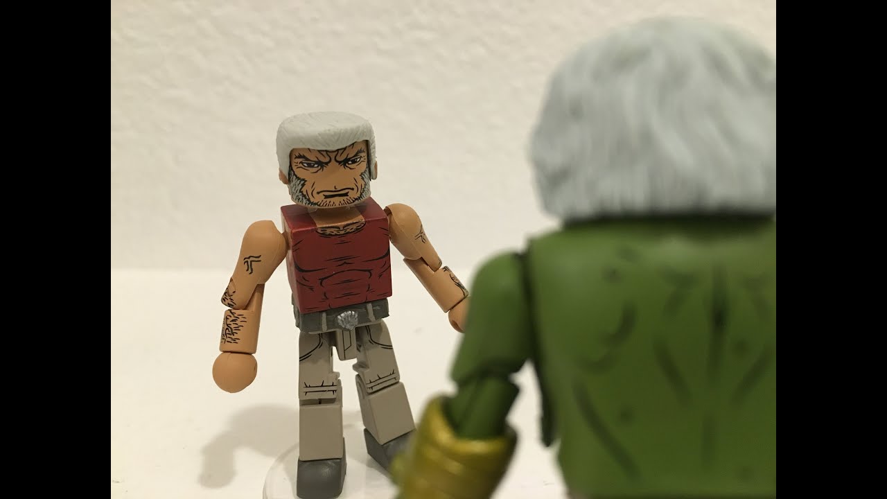 Wastelands Wolverine Minimate - YouTube