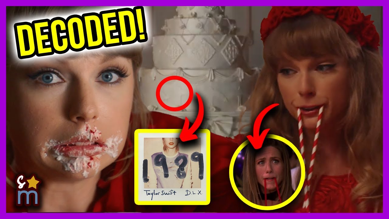 DECODING Taylor Swift "I Bet You Think About Me" Music Video - Easter ...