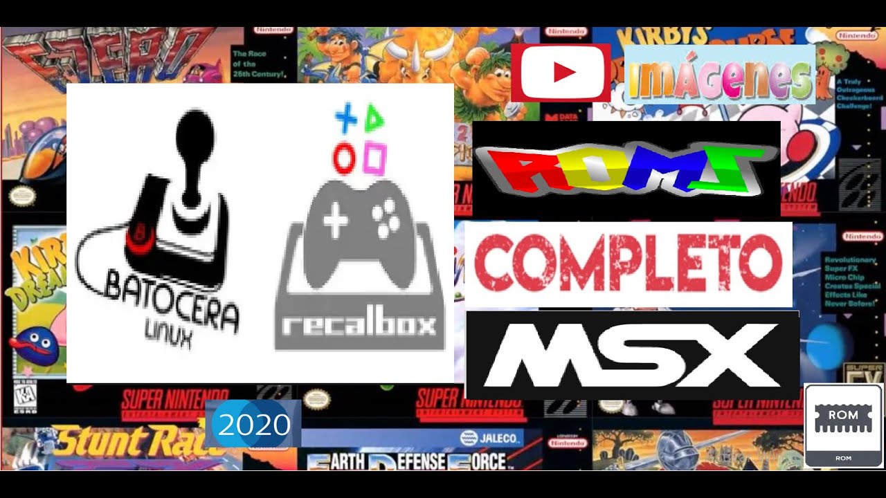 MSX 1, 2 y 2+ Roms Batocera-Recalbox con sus imágenes y Videos ...