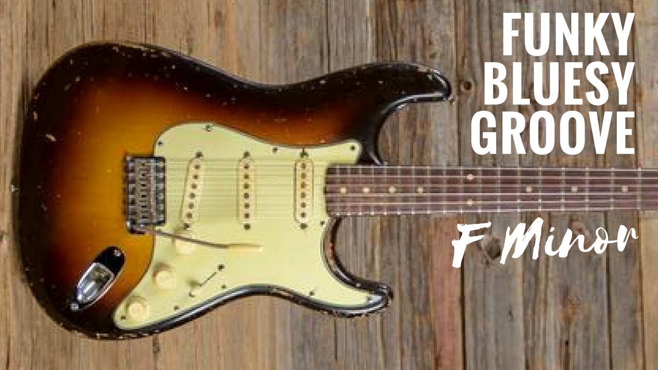 Funky Bluesy Groove | Guitar Backing Track Jam in F Minor - YouTube Music
