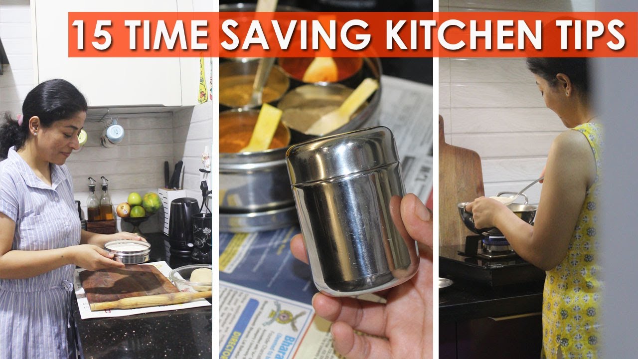 15 EFFECTIVE WAYS TO SAVE TIME IN THE KITCHEN | Time Saving Kitchen ...