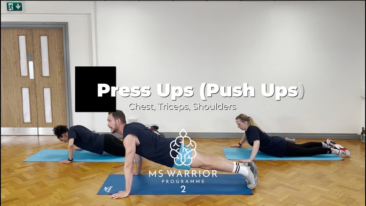 Exercises for MS - Dom Thorpe’s MS Warrior Programme 2 - Press Ups ...