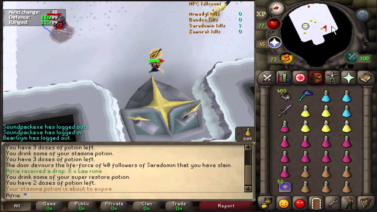 Solo Zilyana w/ Black Chinchompa - Example kill - YouTube