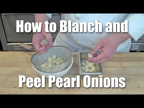 How to Peel Pearl Onions