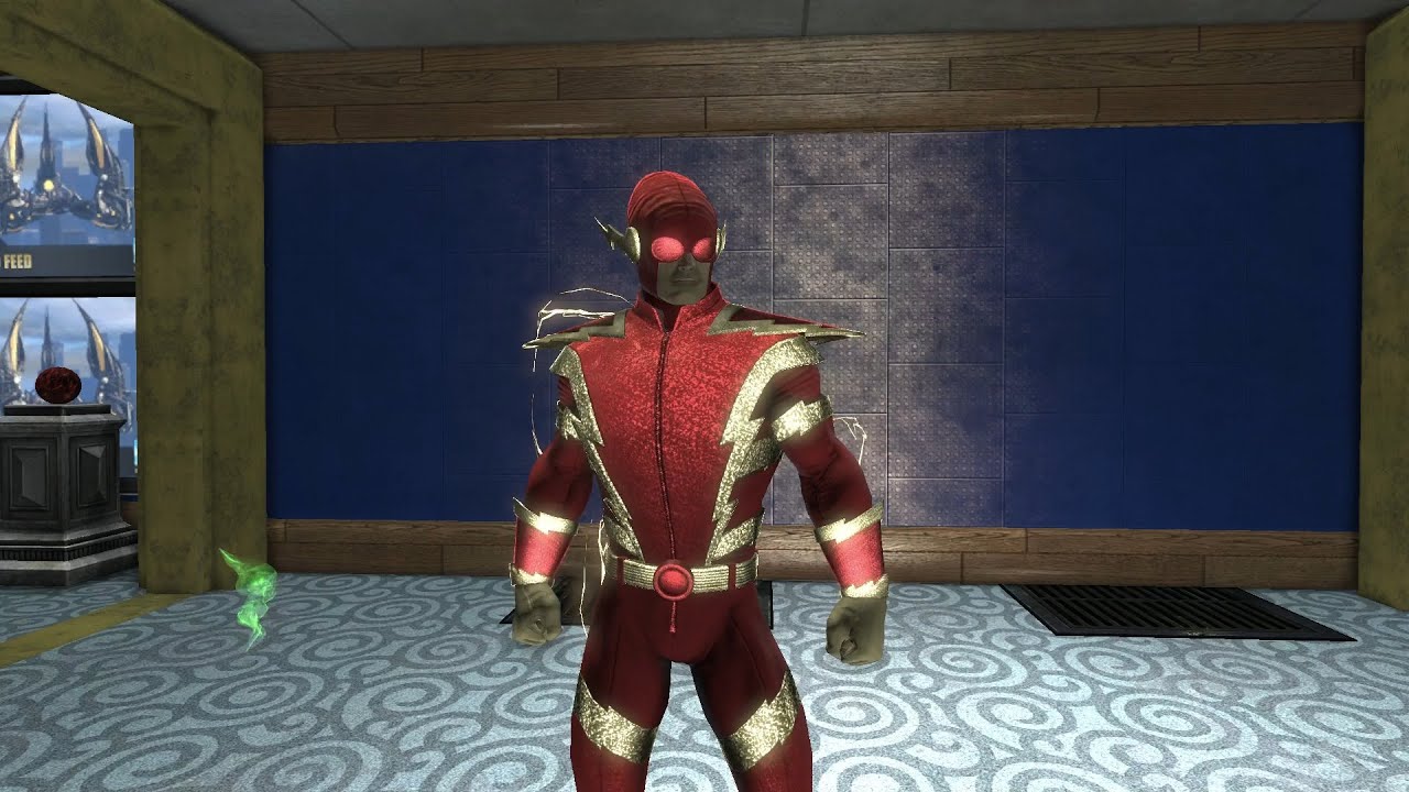 DCUO, Enhanced Quicksuit style, Johnny Quick style - YouTube