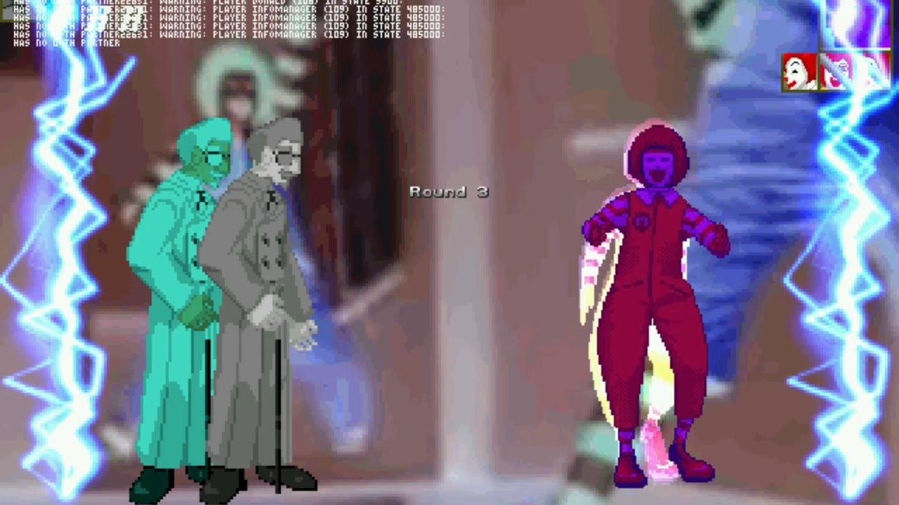 MUGEN: Dark Colonel (10p) & Dark Colonel 4.0 (11p) V.S Team Donald (12p ...