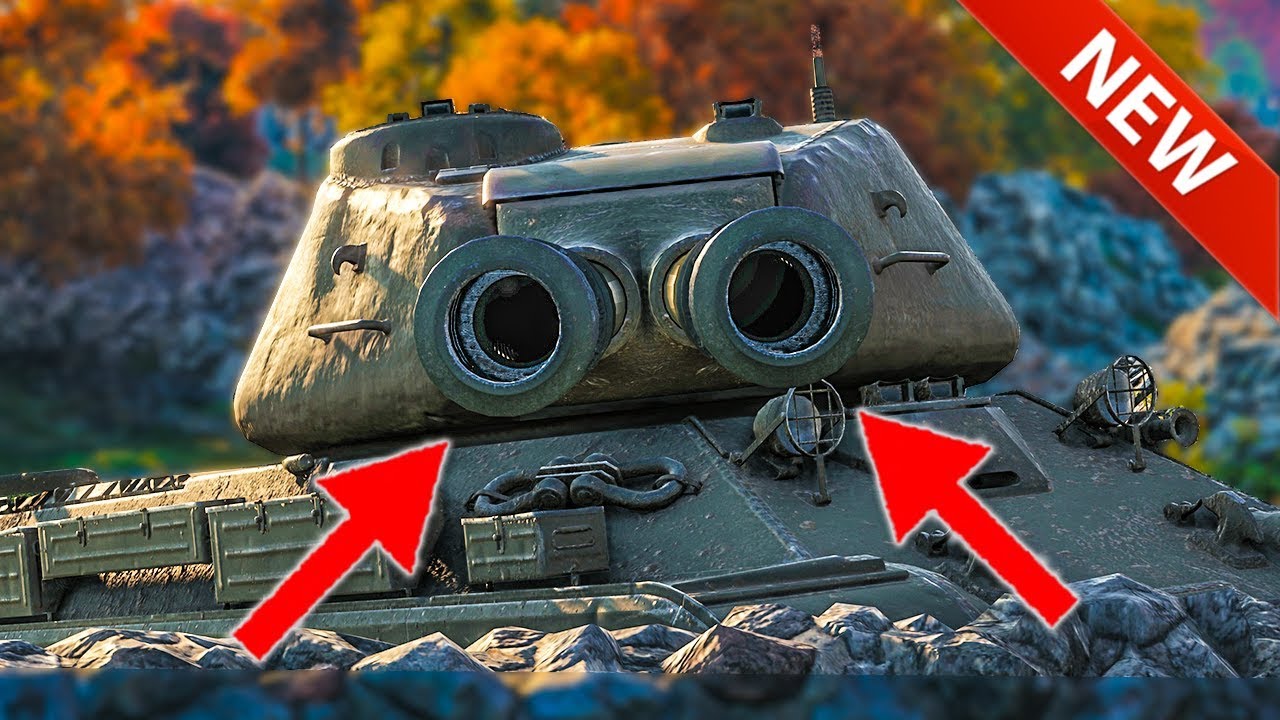 New Double Barrel Gun System!? World of Tanks ST-II Closed Testing ...