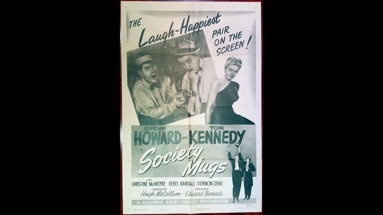 Society Mugs (1946) Shemp Solo Film Colorized Classics - YouTube
