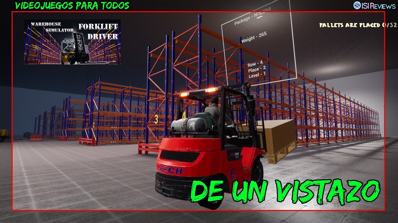 Warehouse Simulator Forklift Driver De Un Vistazo Primeros Pasos ...