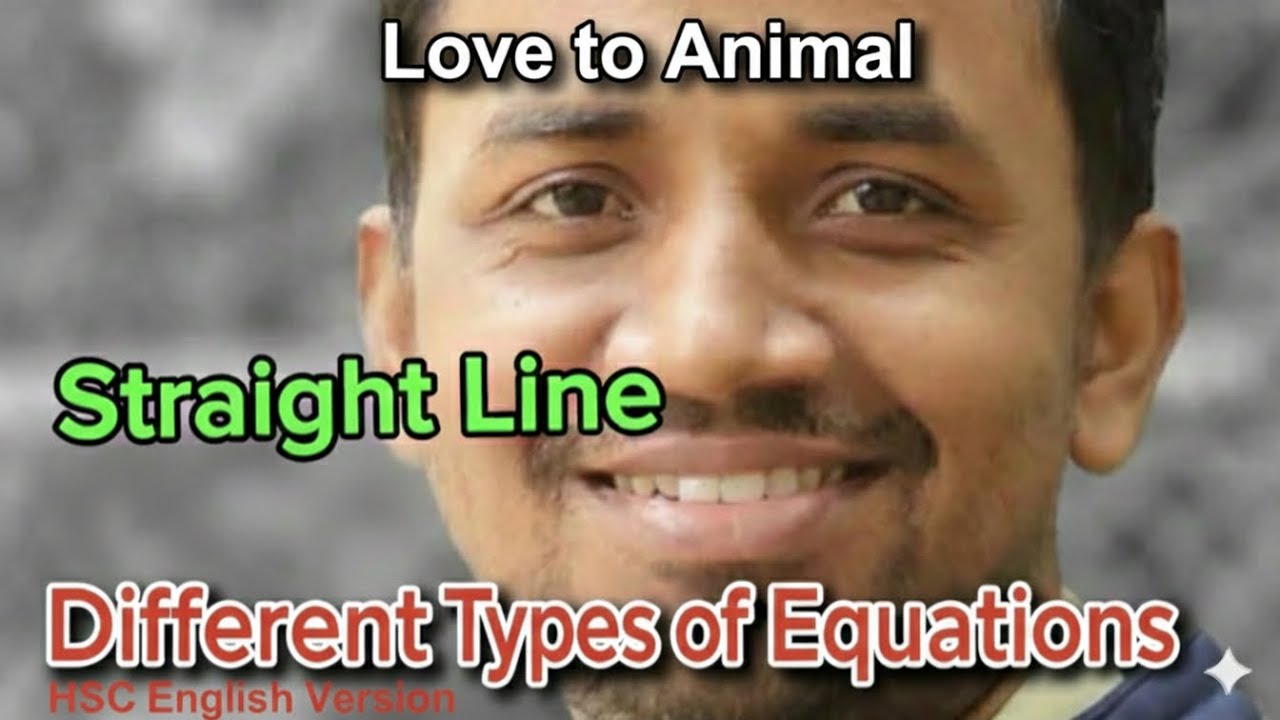 Straight line-2: Different Types of Straight Lines #HSC #englishversion ...