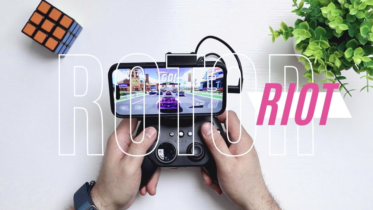 ROTOR RIOT mobile gaming controller unboxing and review. - YouTube
