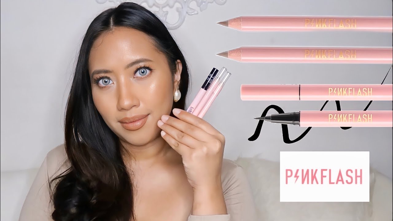 Review Pensil Alis & Eyeliner Pinkflash 10 Ribuan - YouTube
