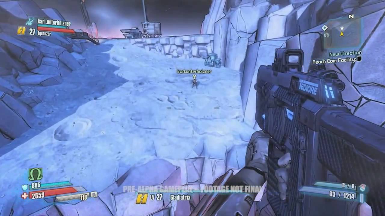 [Exclusive] Borderlands: The Pre-Sequel [Pre-Alpha] GAMEPLAY (with ...