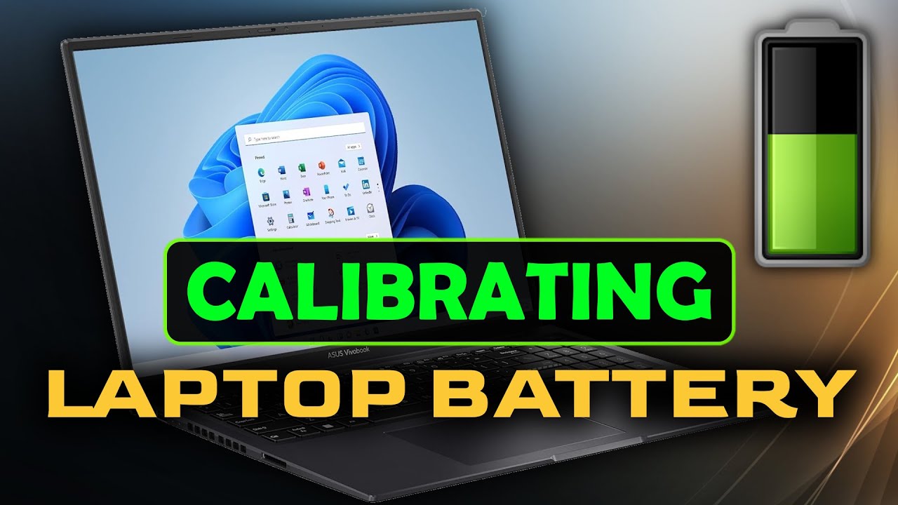 How To Calibrate Laptop Battery On Windows 7/10/11 - YouTube