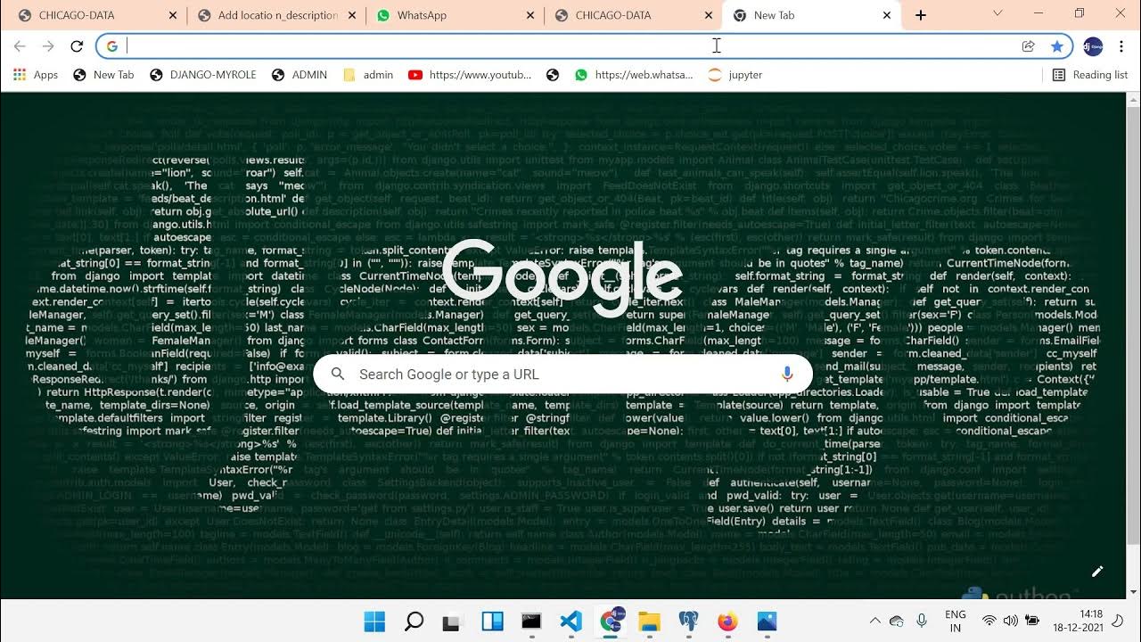 HTML CSS BOOSTRAP JQUERY PYTHON DJANGO - YouTube