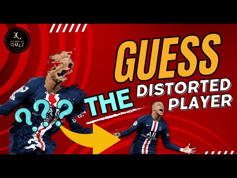 GUESS THE PLAYER | Distorted Football Player Quiz - YouTube