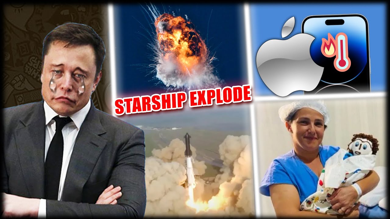 Starship Rocket Exploded, India Population Crosses China, iPhone Heating Issue After Update ...