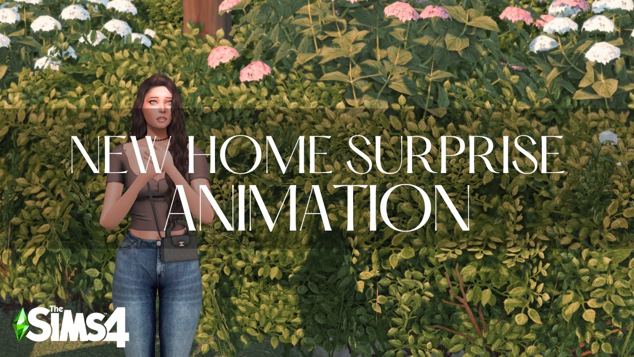 New Home Surprise | Animation | The Sims 4 - YouTube