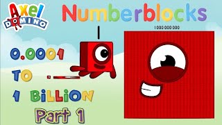 Numberblocks 0.0001 to 1 billion part1 | Doovi