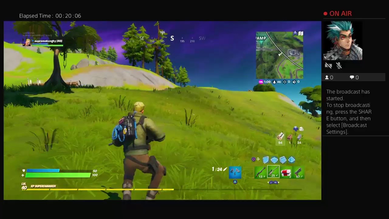 First Live Stream (Fortnite) - YouTube