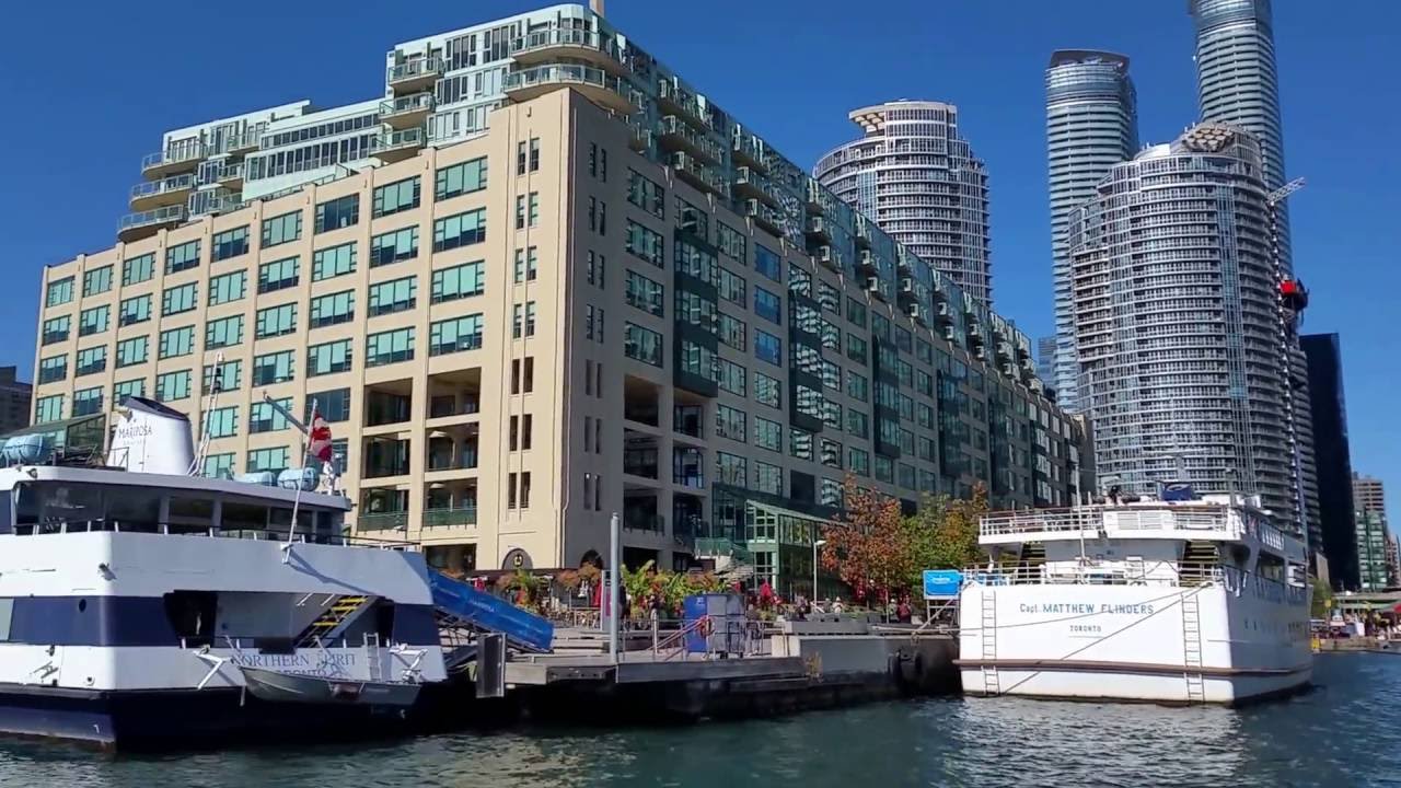 Toronto Harbourfront boat tour - cast off! - YouTube