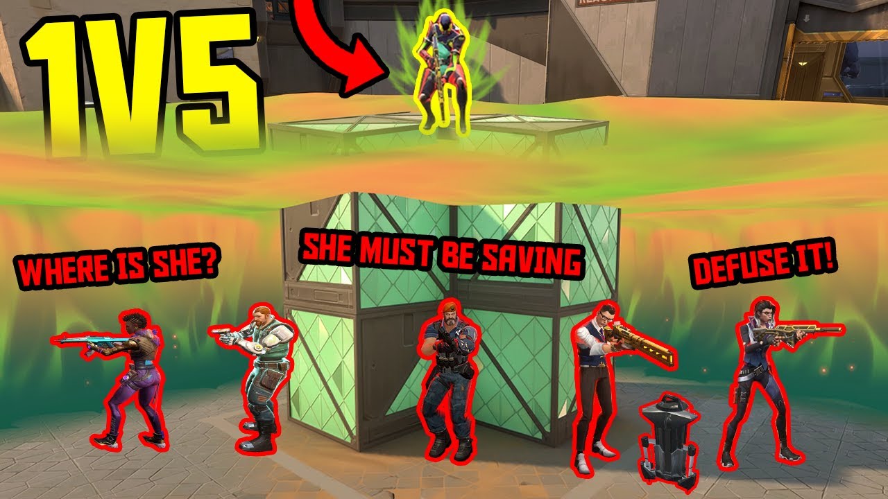 These 1v5 Outplays Are HEROIC... - YouTube