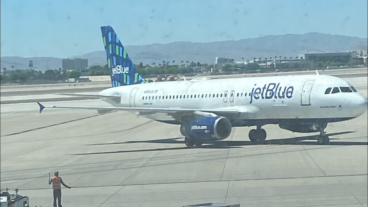 Trip Report JetBlue A320 Flight 148 Las Vegas NV LAS to New York NY JFK ...