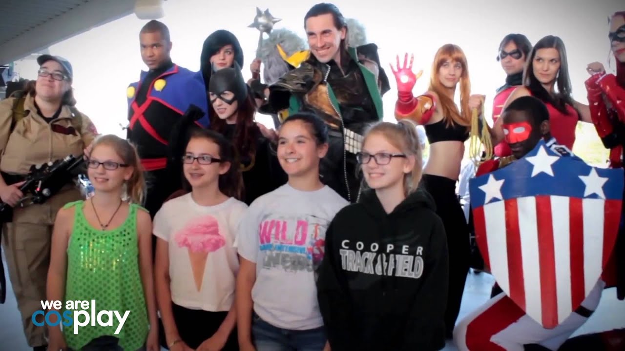 We Are Cosplay Superhero Night with the Schaumburg Boomers 2014 - YouTube