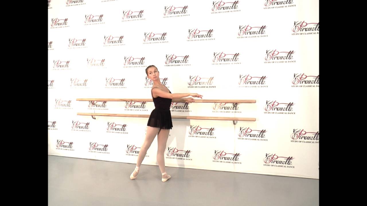 "PIROUETTE" 01.04.17 Pose second arabesque - YouTube