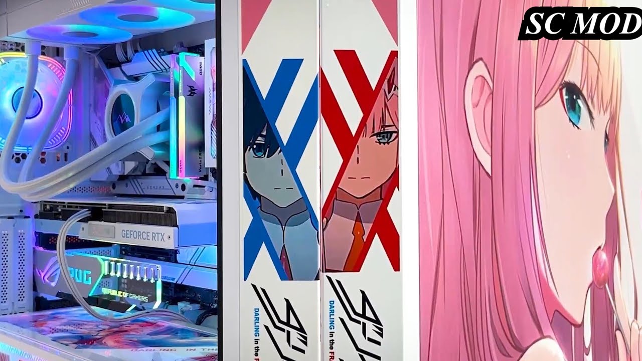 Asus ROG Helios GX601 Zero Two Edition Custom Pc Build - YouTube