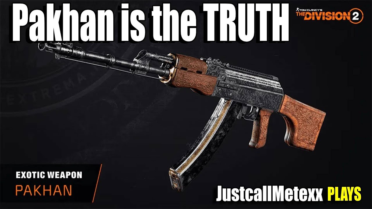 The BEST WAY to run the PAKHAN | Tom Clancy's The Division 2 |LMG BEAST ...