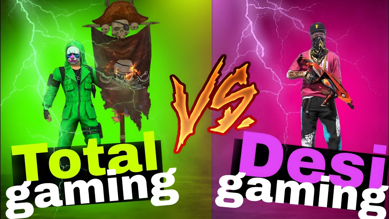 Total gaming (vs) desi gamer🎮||. - YouTube