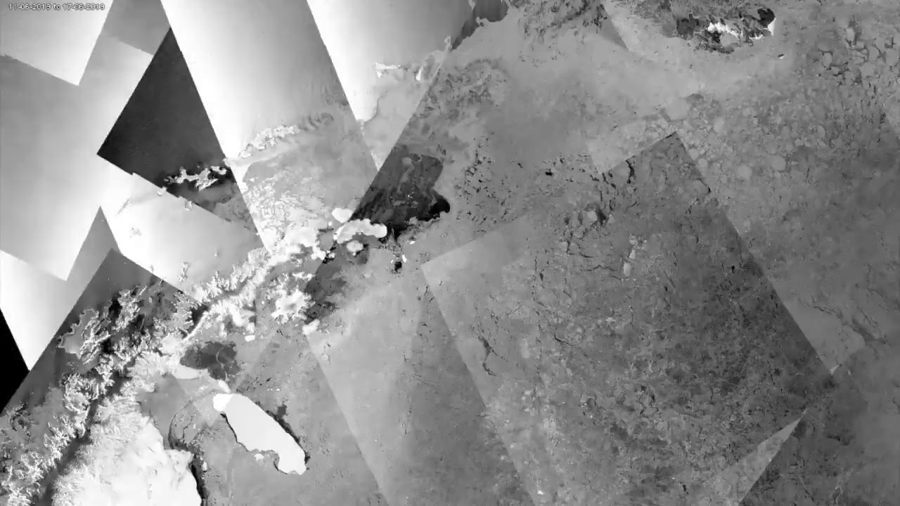 A68, World's Largest Iceberg, Heads Towards Open Ocean - YouTube