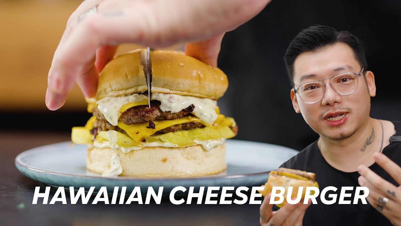 WAJIB COBAIN BIKIN CHEESE BURGER KAYA GINI! - YouTube