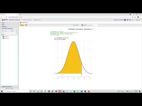 Working with the Standard Normal Distribution in Rguroo - YouTube