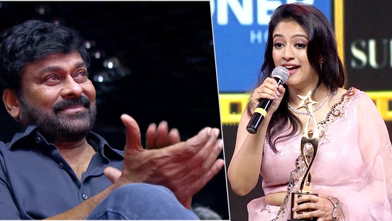 Chiranjeevi Loving Nithya Mammen's Magical Voice After Winning Best ...