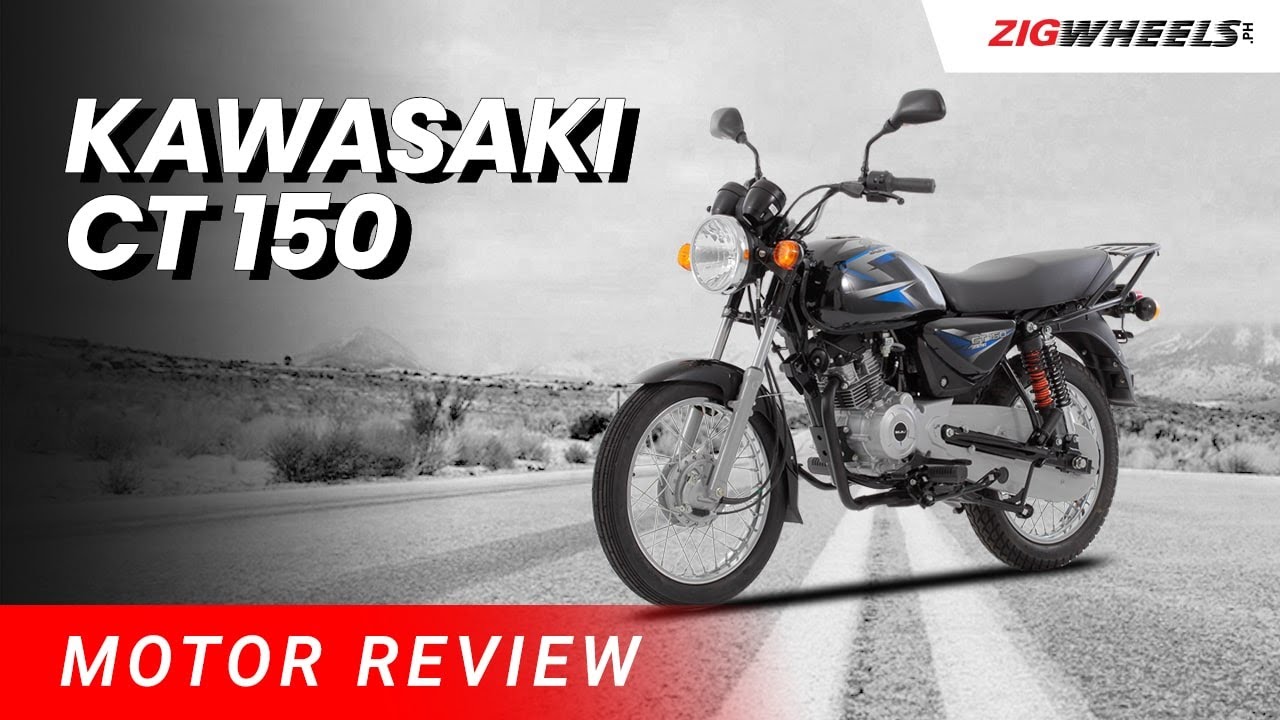 Kawasaki CT 150 Reviews - ZigWheels Philippines - YouTube