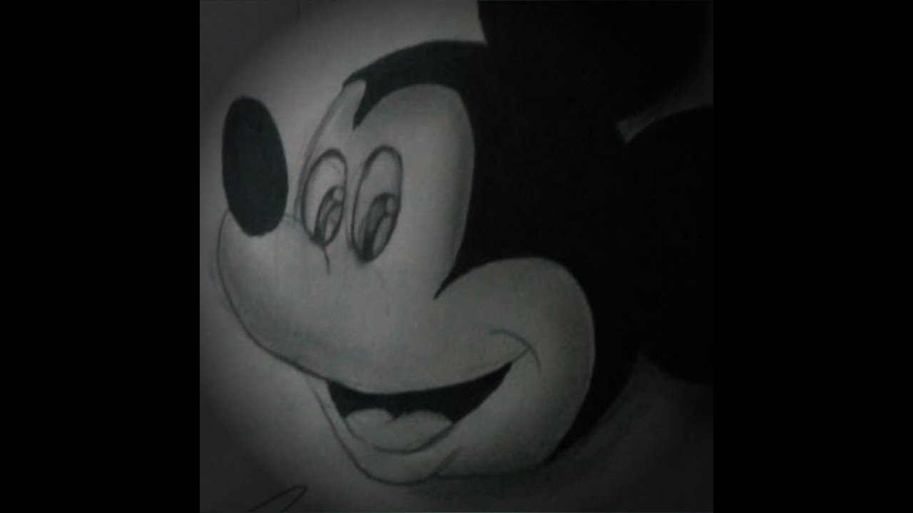 كيفية رسم ميكي ماوس How To Draw Mickey Mouse Youtube