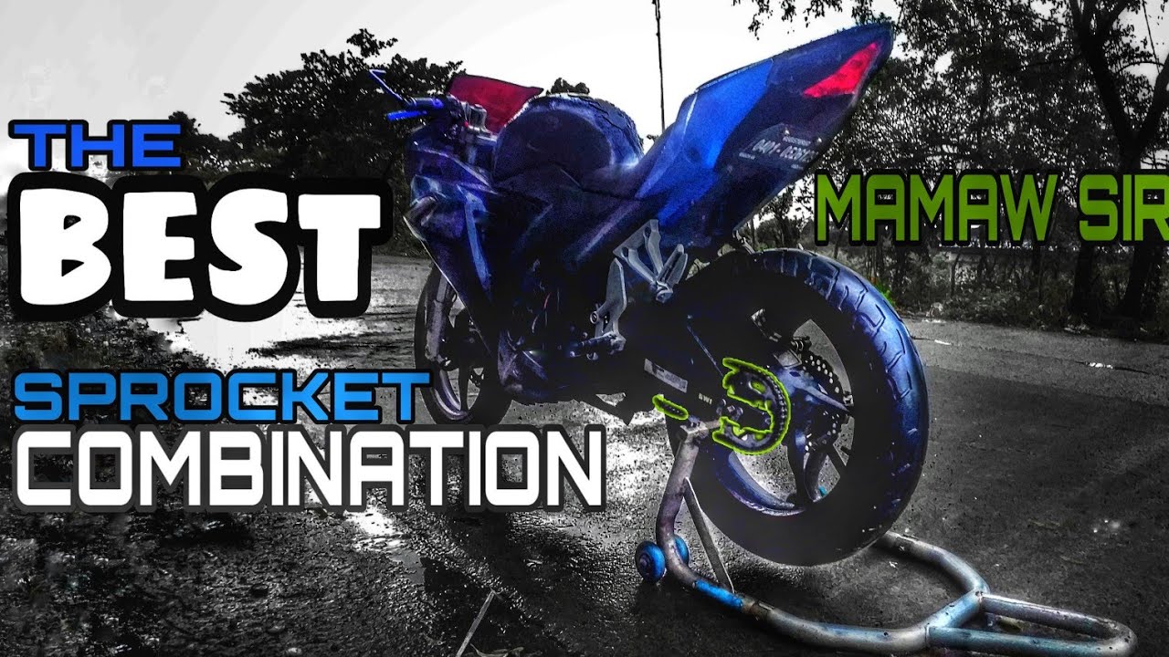 THE BEST SPROCKET COMBINATION FOR SIGMA 250 | TORQUE and SPEED MERON ...