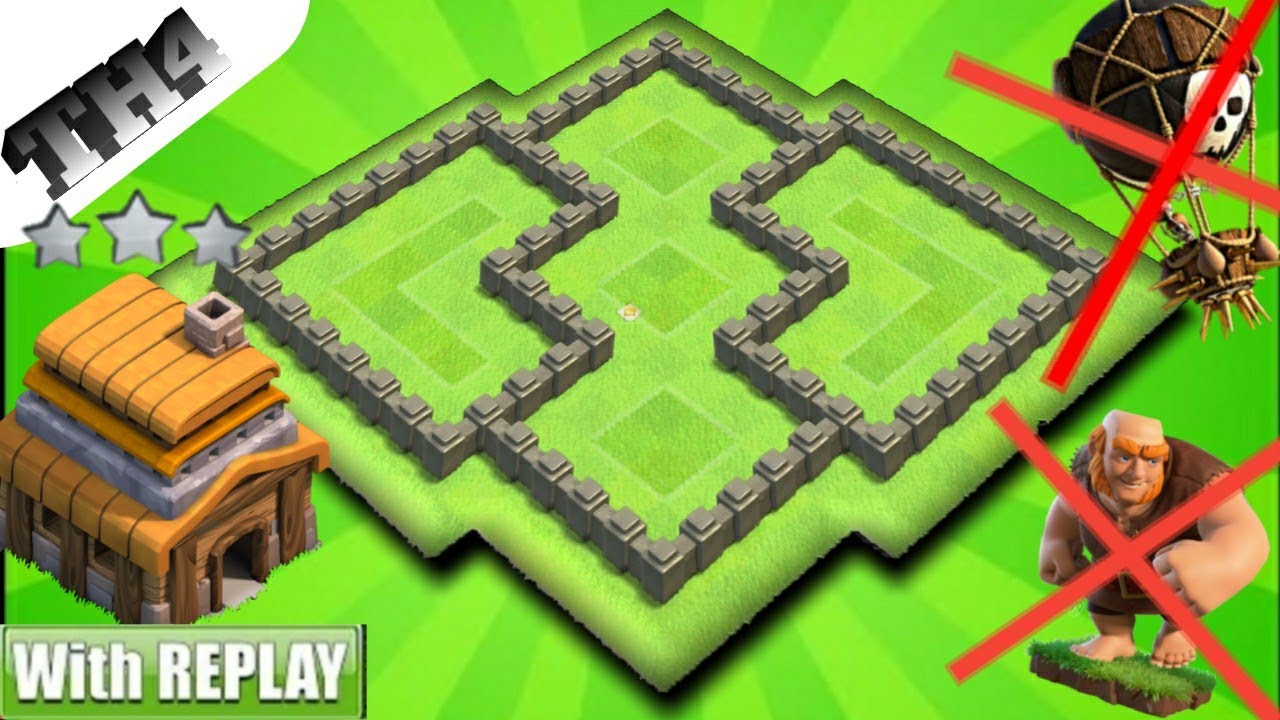 NEW! Th4 BASE 2020 with COPY LINK | TH4 HYBRID BASE FOR TROPHY PUSHING ...