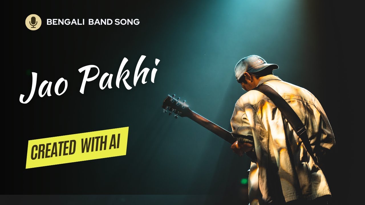 Jao Pakhi | Bangla Band Song made with AI - YouTube