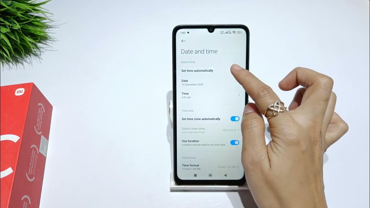How to customise date and time in redmi 14c 5g | Redmi 14 me date and time set kaise kare - YouTube