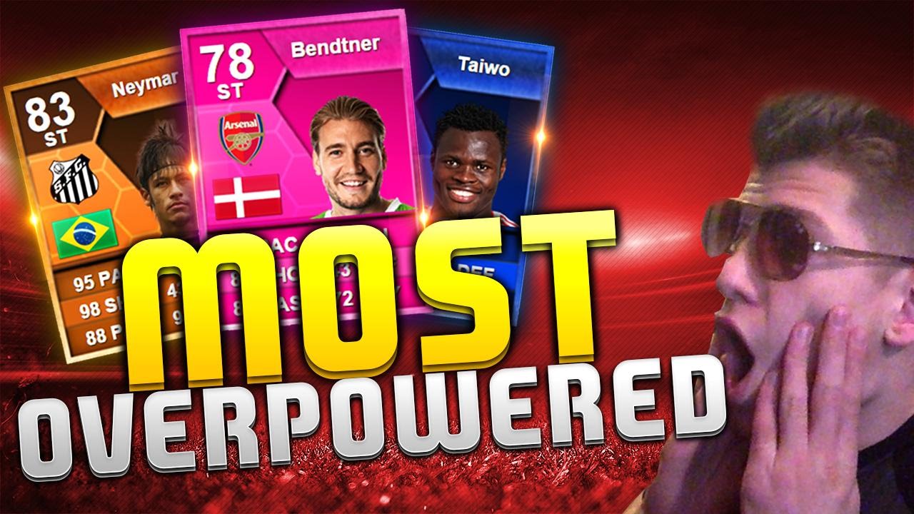 THE MOST OVERPOWERED PLAYERS IN FIFA HISTORY!!! - ULTIMATE TEAM - YouTube