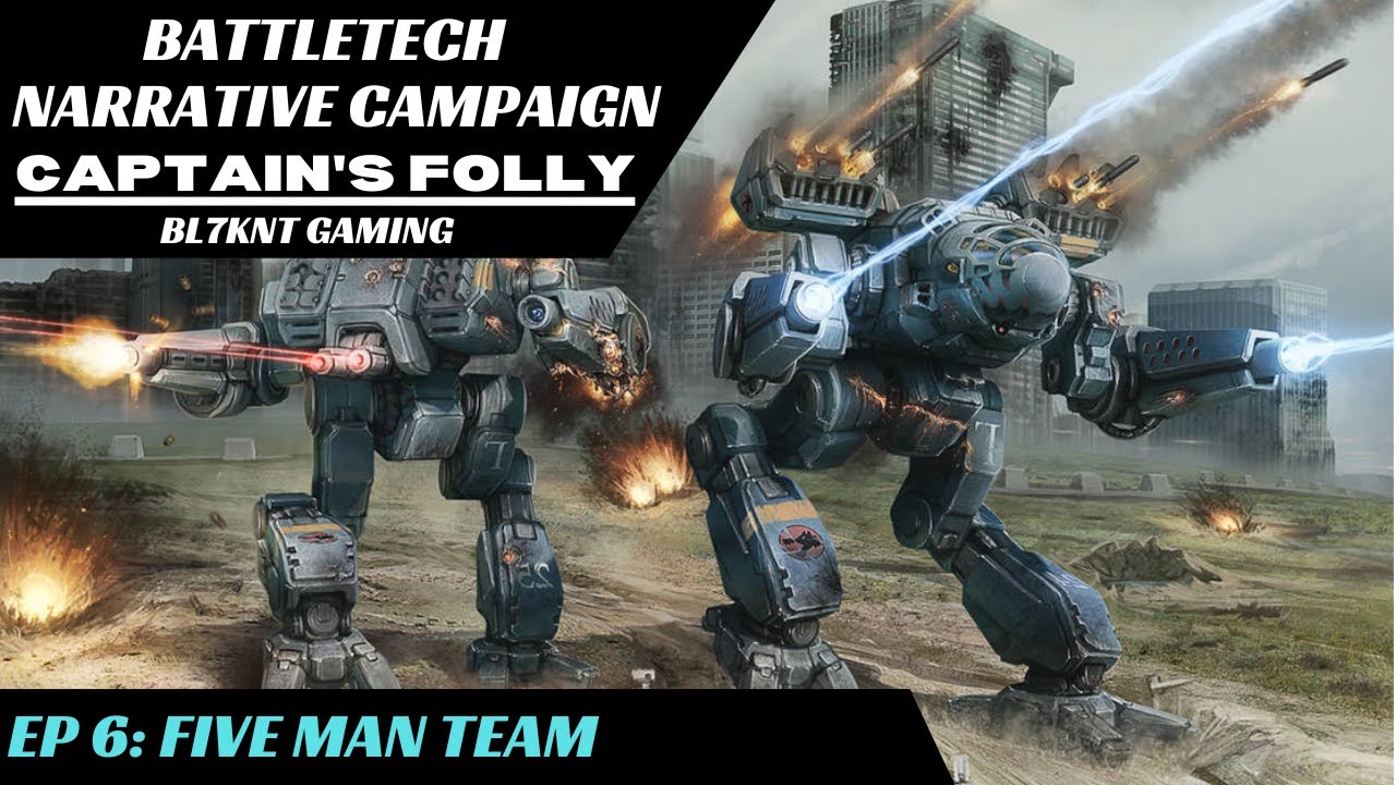 Five Man Team | Battletech Narrative Campaign | BTA3062 - YouTube