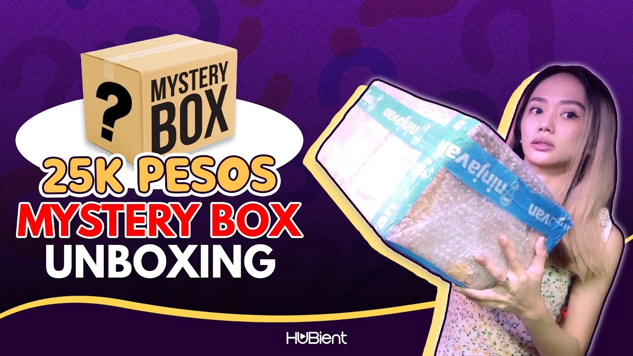 JANE: 25k Pesos Mystery Box Unboxing - YouTube